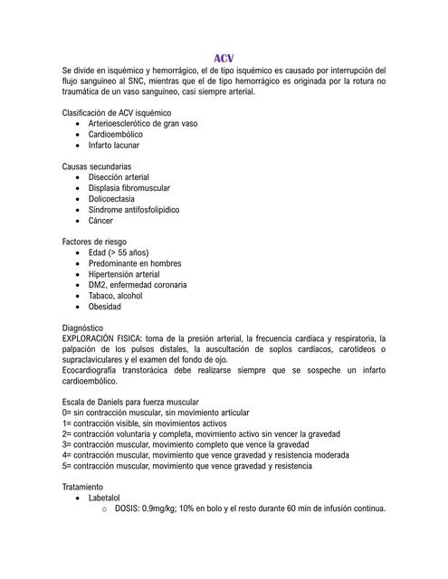 RESUMEN ACV | Sheska Alemán | uDocz