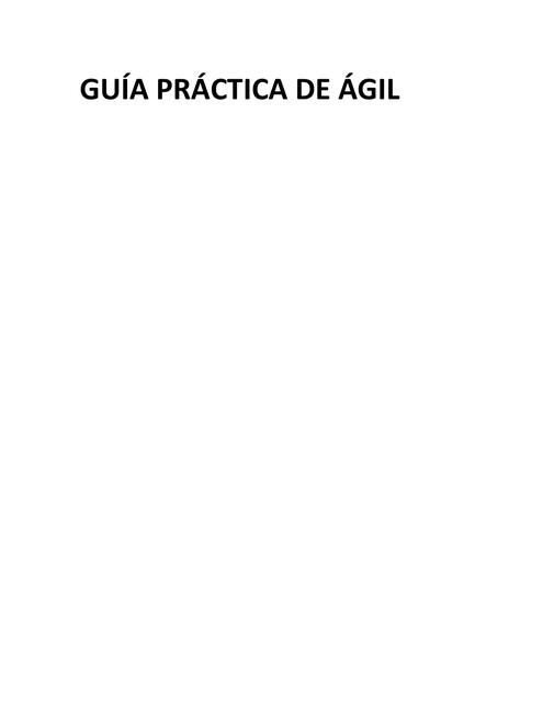 GUIA PRACTICA AGIL PMI | Juan Enrique Arredondo | uDocz