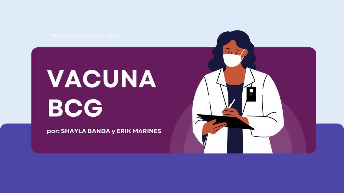 VACUNA BCG 1 | Tania Guadalupe | uDocz