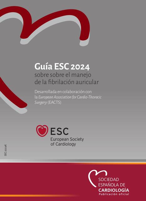 Final GPC ESC Fibrilación auricular | PAOLA LIZBETH JIMENEZ RAMIREZ | uDocz