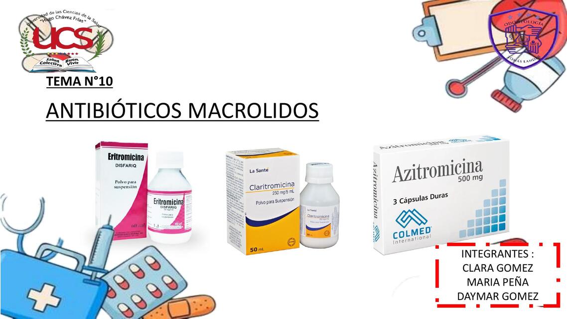 MACROLIDOS | clara | uDocz