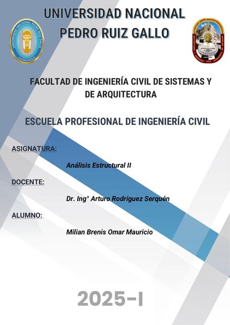 ANALISIS MATRICIAL DE ESTRUCTURAS | Omar Milian | uDocz
