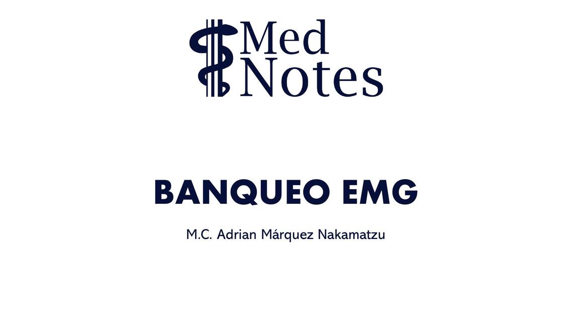 BANQUEO EMG 1 | Step | uDocz