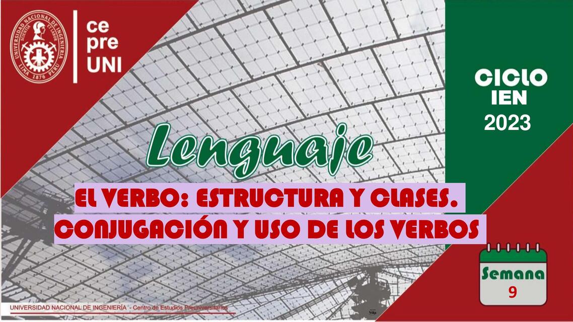 El verbo estructura y clases. conjugación y uso de los verbos | Apuntes ...