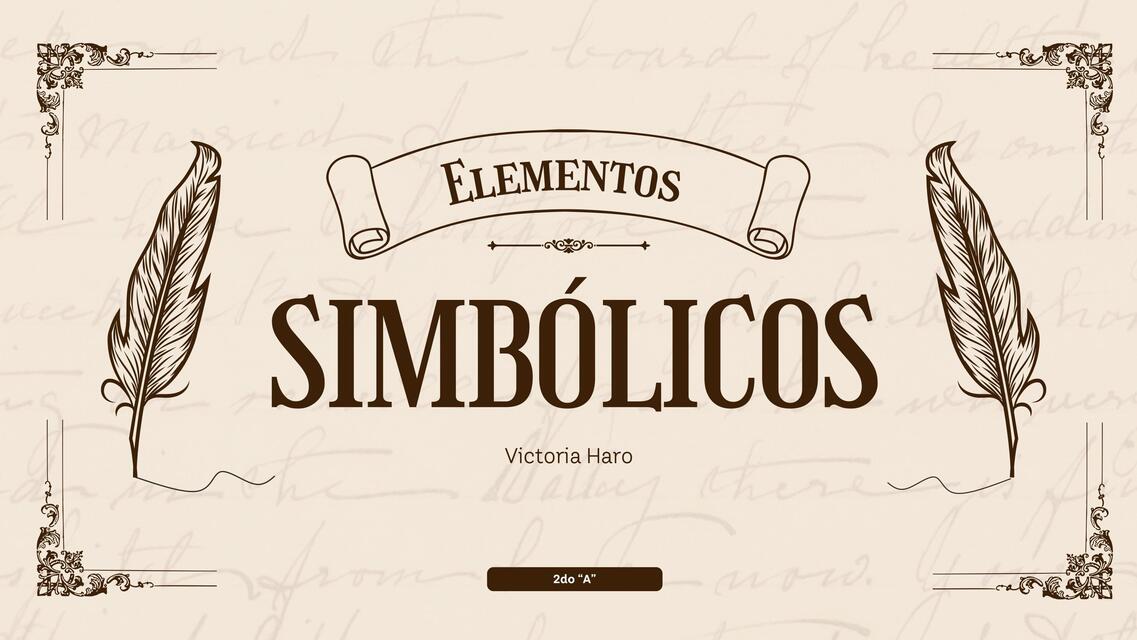 Elementos simbolicos | Victoria | uDocz