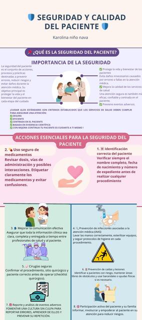 SEGURIDAD Y CALIDAD DEL PACIENTE COMPROMISO DE TOD | Knino Nava | uDocz