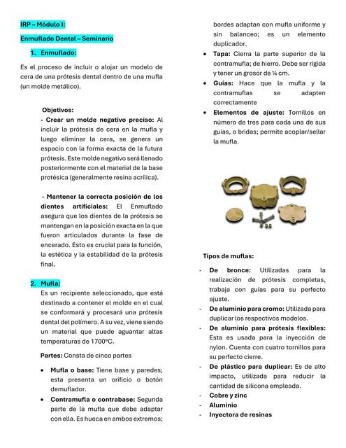 Enmuflado Dental | José Affaqui | uDocz