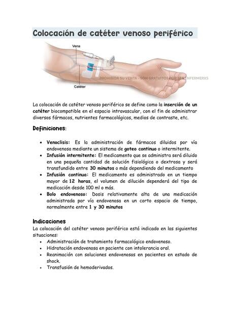 Colocación de catéter venoso periférico | Jonathan noe Zaragoza ...