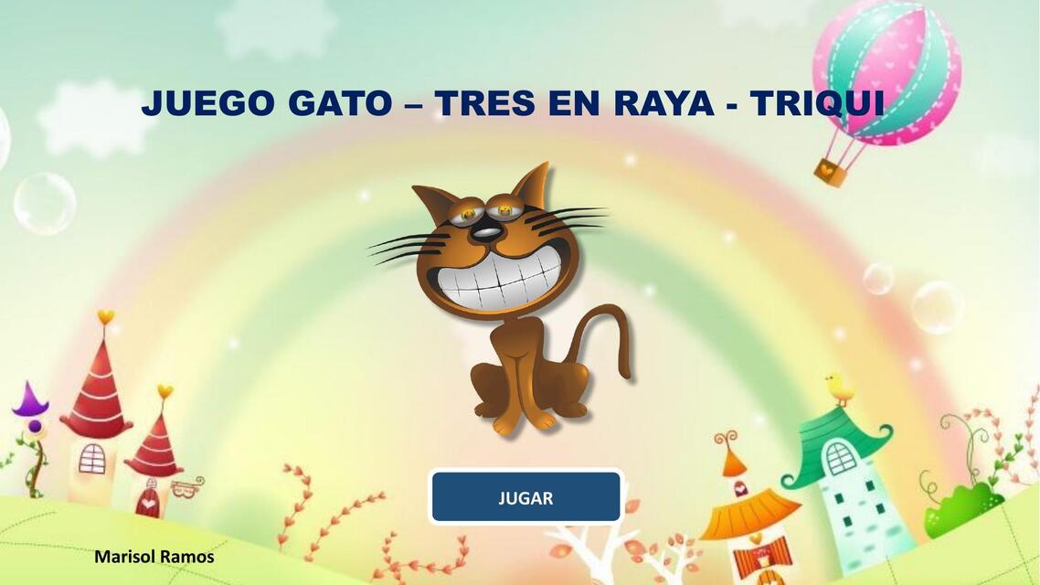 JUEGO GATO - TRES EN RAYA - TRIQUI - MATERIAL PARA DOCENTES GRATIS | Y ...