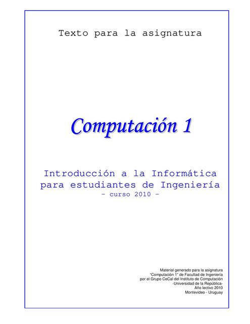 teorico comp1 | ev1gemas6i | uDocz