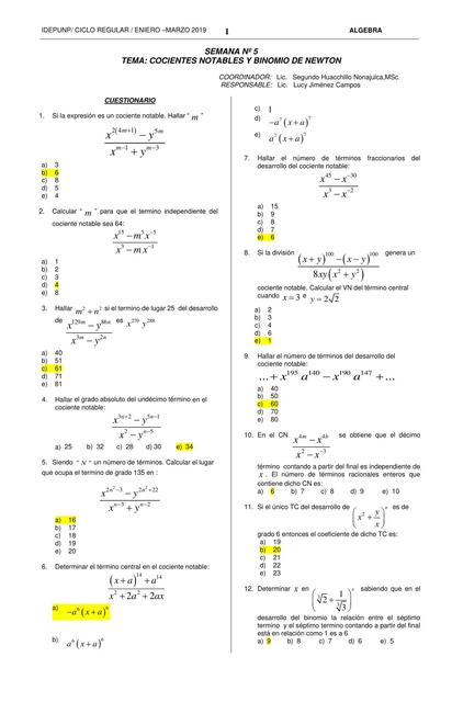 ALGEBRA | CESARYT | uDocz