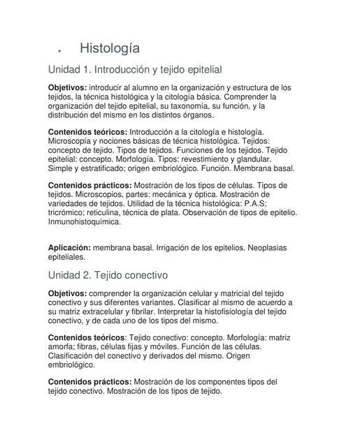 HISTOLOGIA | Verónica | uDocz