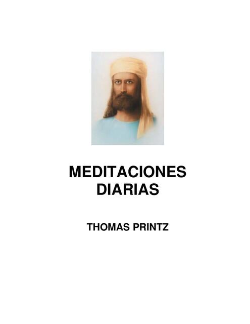 Meditaciones Diarias THOMAS PRINTZ | karimedsnotes | uDocz