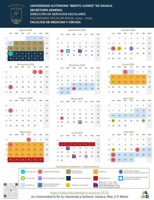 Calendario Escolar Anual NS | Mily | uDocz