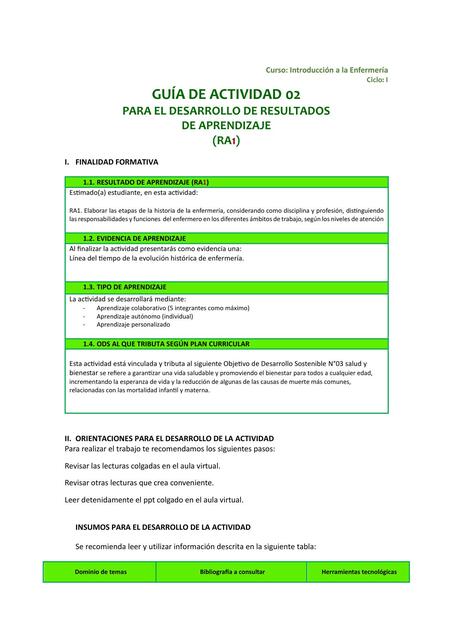 Guías de Unidad I | Kae | uDocz