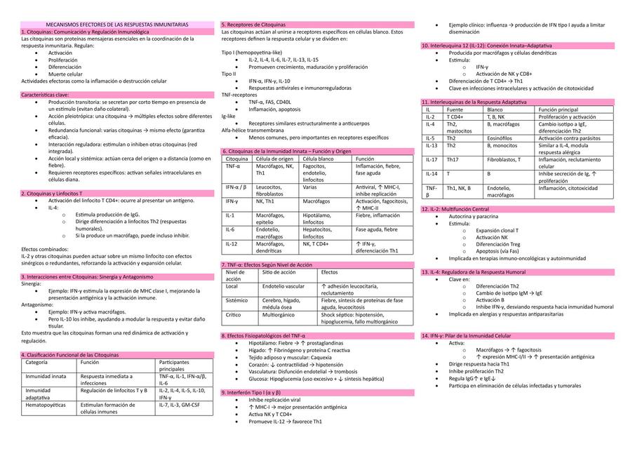 5 Mecanismos efectores de las respuestas inmunitar | foranea_medstudent | uDocz
