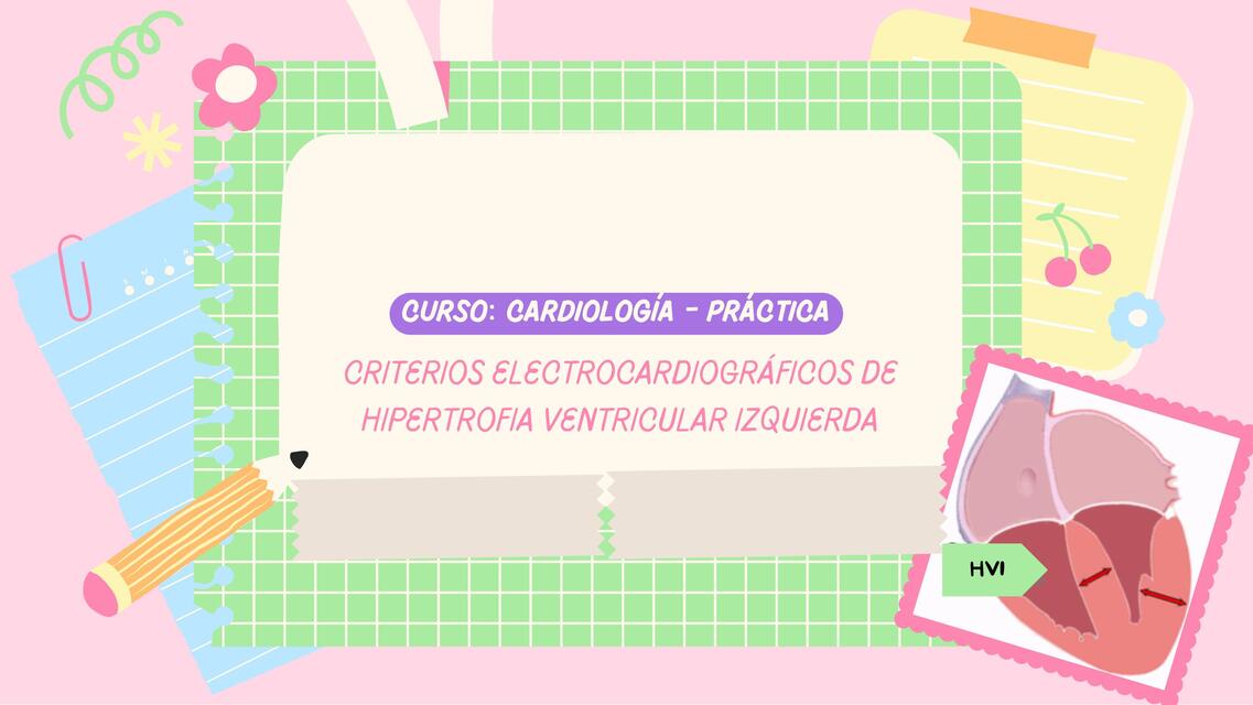 Criterios electrocardiográficos de hipertrofia ven | Jennifer Sandoval ...