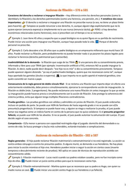 Familia art 576 y sgts | Rocio | uDocz