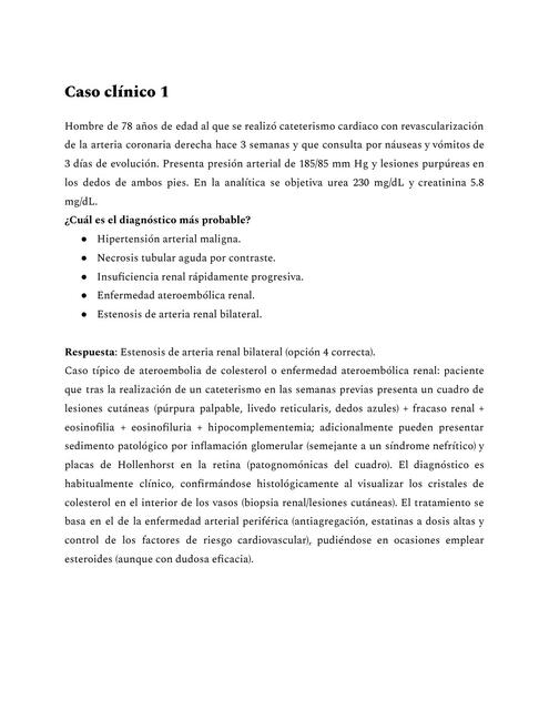 CASOS CLINICOS | ValeES25 | uDocz