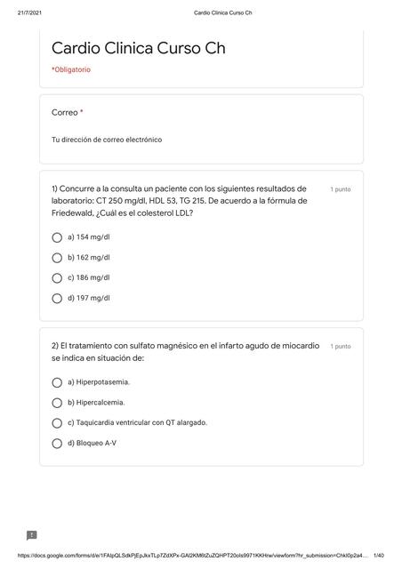 Cardio | juan manuel | uDocz