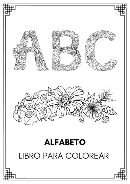 ALFABETO Libro para colorear niños | TAMARA | uDocz