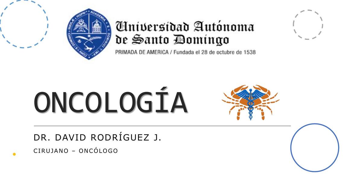 TEMA 1 A INTRODUCCION A LA ONCOLOGIA | Surely | uDocz