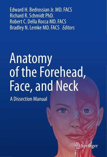 Anatomy of the Forehead Face and Neck | José Gilberto Chapa Fernández | uDocz