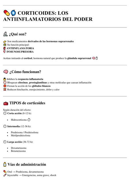 CORTICOIDES | Celeste Codutti | uDocz