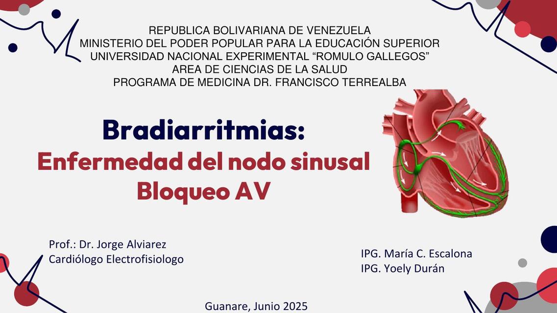 Bloqueo sinusal | Maria Carolina Escalona Escalona | uDocz