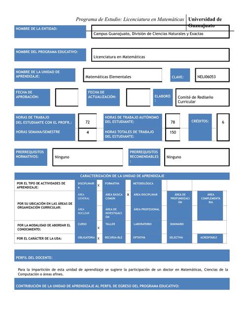 matematicas elementales | Emily | uDocz