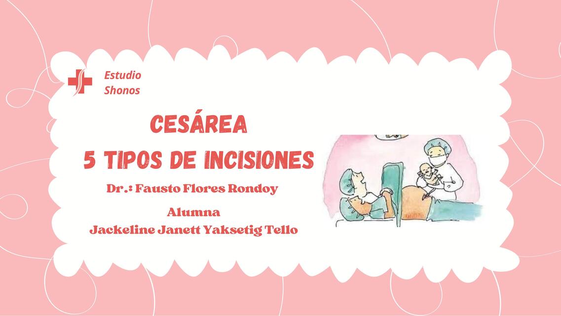 5 TIPOS DE INCISIONES EN LA CESÁREA 1 | Jackeline | uDocz