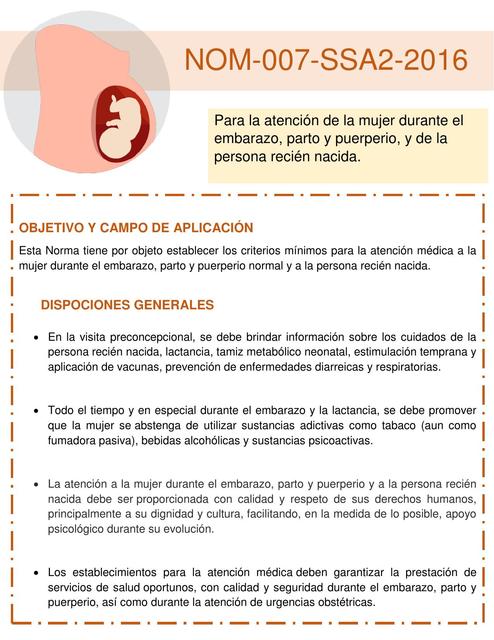 Atención Prenatal Según la Norma 007
