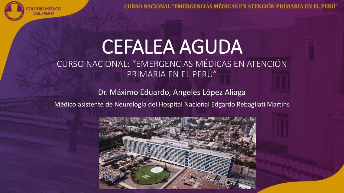 9 CEFALEA AGUDA DR MÁXIMO ÁNGELES | Step | uDocz