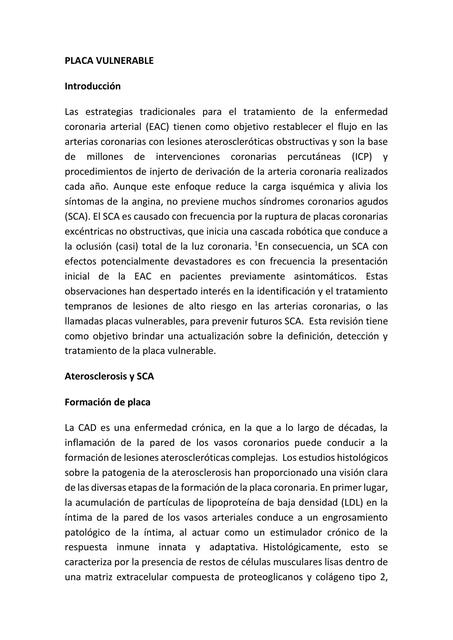 PLACA VULNERABLE | Ana Paula | uDocz