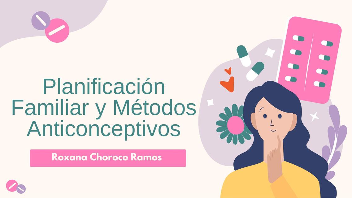 clase planificacion familiar y metodos pptx | Roxana Choroco ramos | uDocz