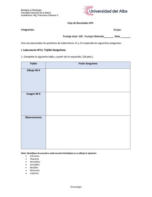 4 Hoja de Resultados | Daniel Barrera | uDocz