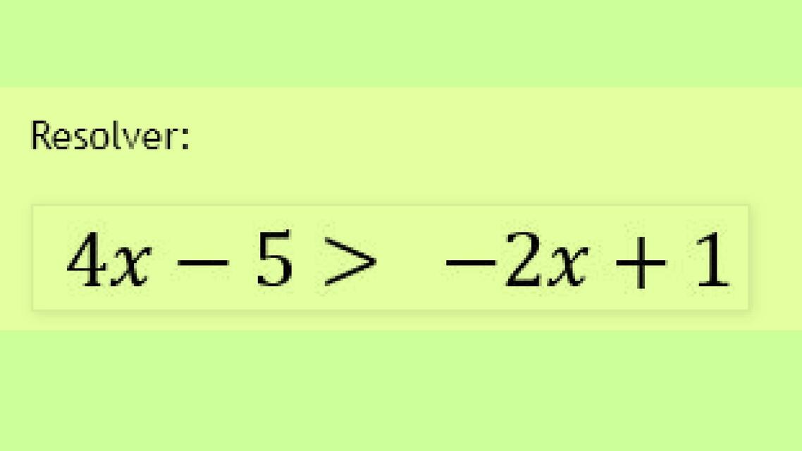 Álgebra : Ejercicio de inecuación de primer grado | Alexander Melgarejo ...