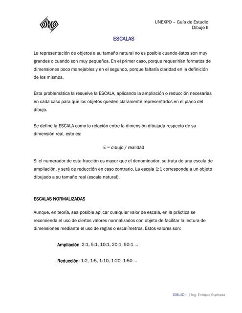 Escalas Guía | Sebastian | uDocz