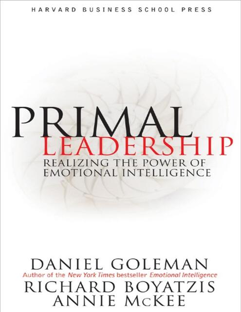 primal leadership | Nurio | uDocz