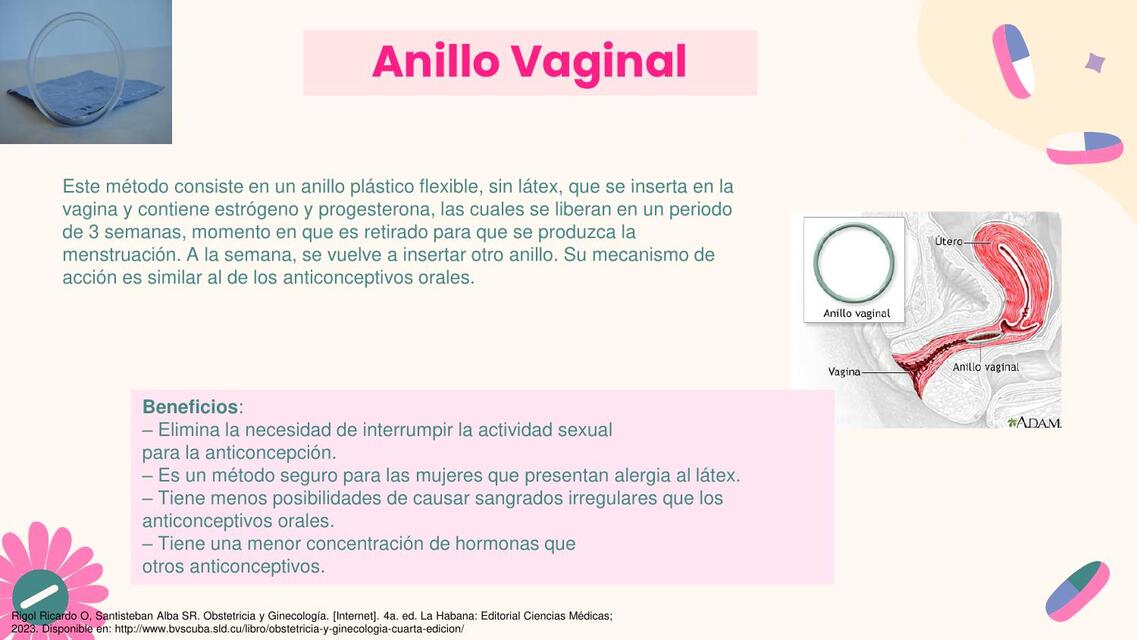Anillo Vaginal | Medicina Óptima | uDocz