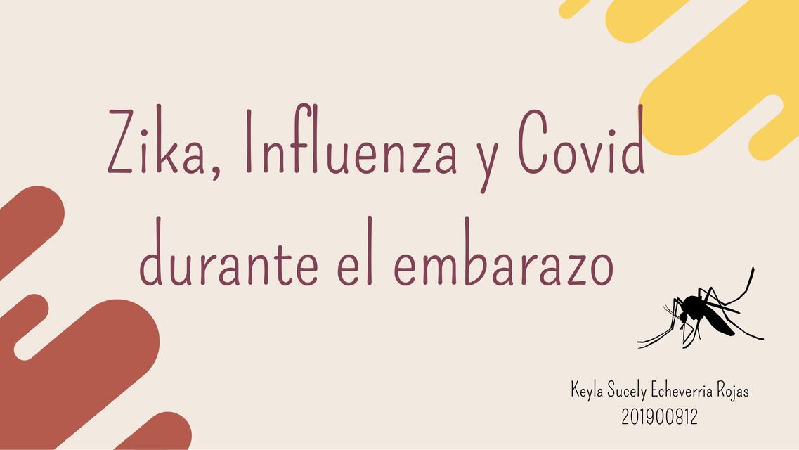 ZIKA COVID INFLUENZA EMBARAZO | Keyla Sucely Echeverria Rojas | uDocz