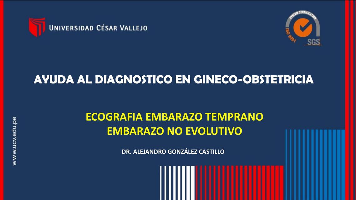 6 CLASE US Embarazo precoz 1 | Marlene Olinda Arrascue campos | uDocz