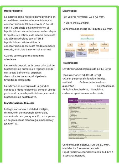 Hipotiroidismo | Erick | uDocz