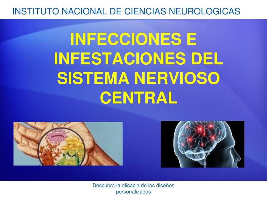 Infecciones e Infestaciones del Sistema Nervioso