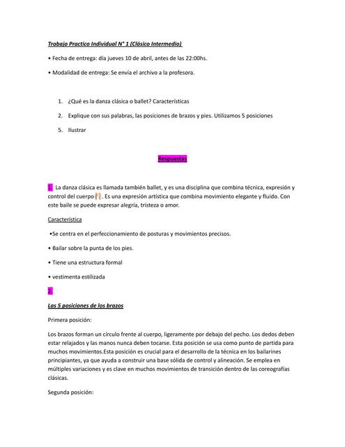 Trabajo Practico Individual N1 primero y segundo | Dayana | uDocz