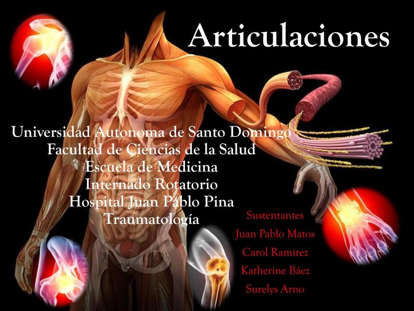 Articulaciones | Carlo Jose Duluc | uDocz