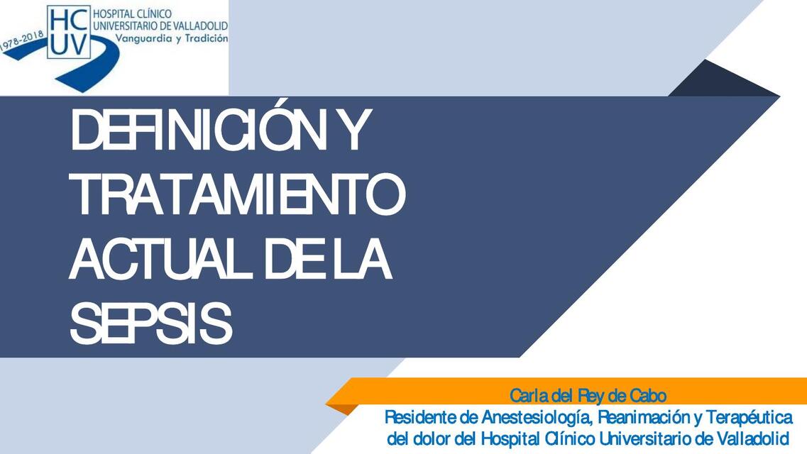Definición y tratamiento actual de la sepsis | Yorgelis | uDocz