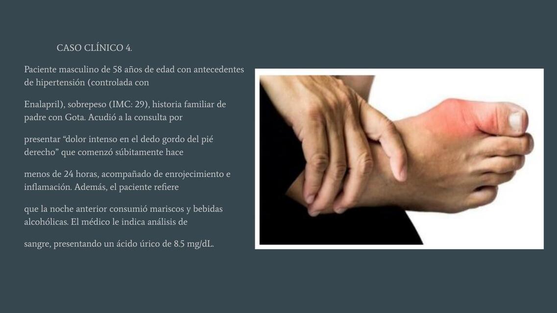 Enfermedad la Gota | Ros Valle | uDocz