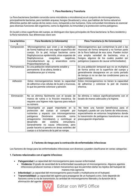 Flora Residente y Transitoria 1 | Sarai | uDocz