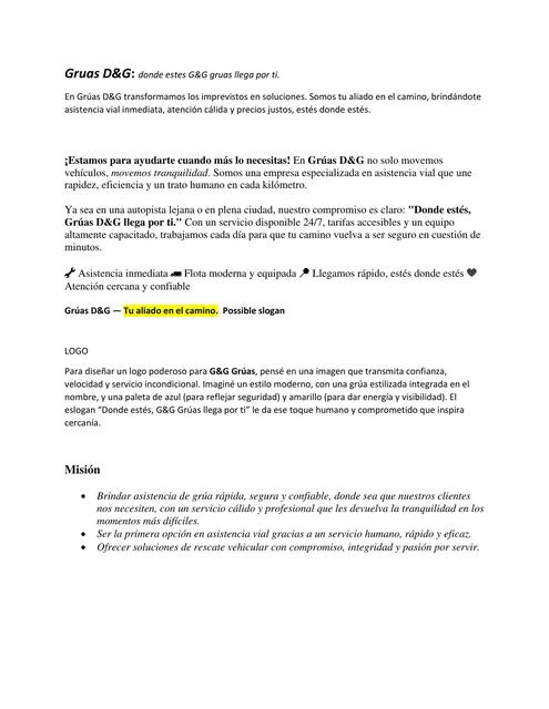 Gruas DG | john | uDocz